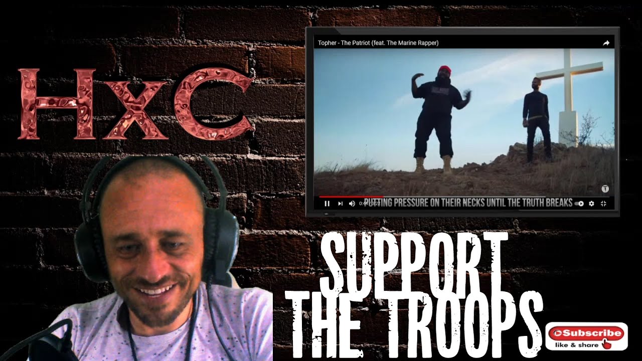 FIRST TIME HEARING Topher - The Patriot (feat. The Marine Rapper ...