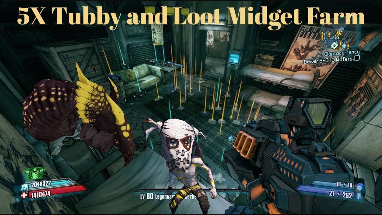 Borderlands 2 Eternal Mod | Tubby and Loot Midget Farm 5x Drops - YouTube