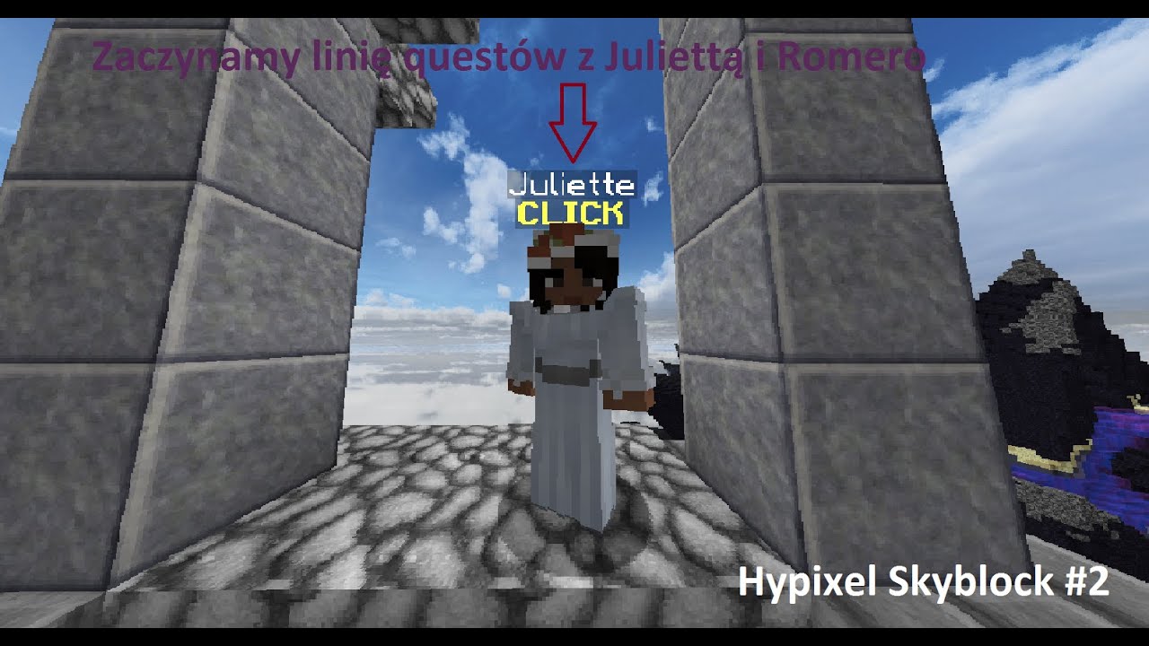 Zaczynamy quest Romero i Julietty - Hypixel Skyblock #02 - YouTube