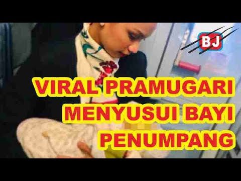 [VIRAL] Pramugari Menyusui Bayi Penumpang