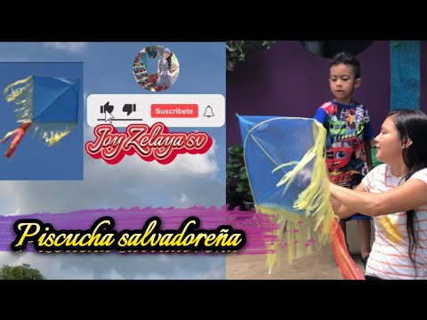 Cómo hacer una piscucha ó cometa | #salvadoreños 🇸🇻 ️🔷 #video #tutorial ...