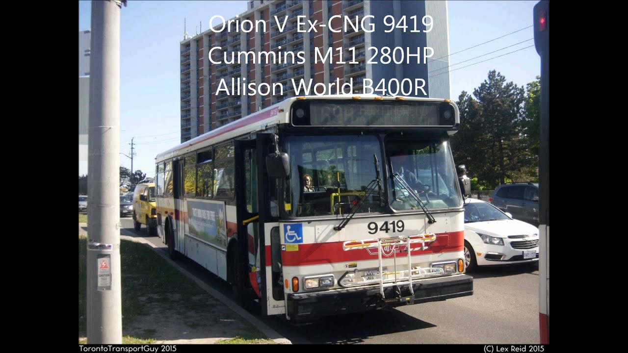 TTC Orion V 9419 on Route 169 Huntingwood Soundclip - YouTube