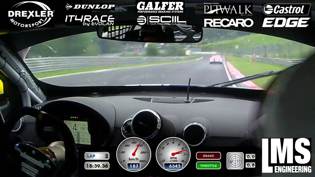 Nordschleife Tiger Taxi LMS Audi TTRS June 16 - YouTube