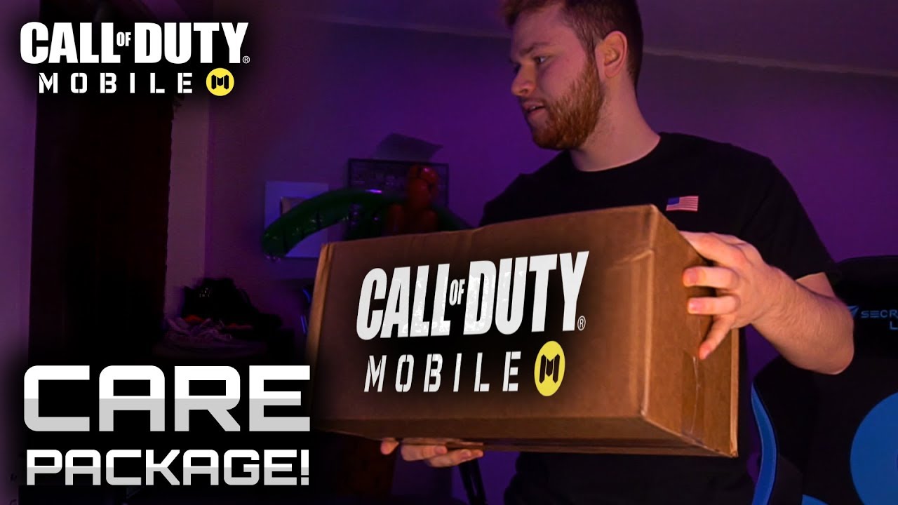 COD Mobile sent me a care package!! Unboxing | Call of Duty Mobile ...