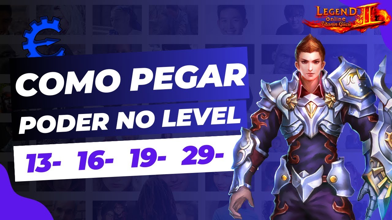 Legend Online - Como Pegar Poder no LV 13- 16- 19- e 29- ( Dicas e Bug ...