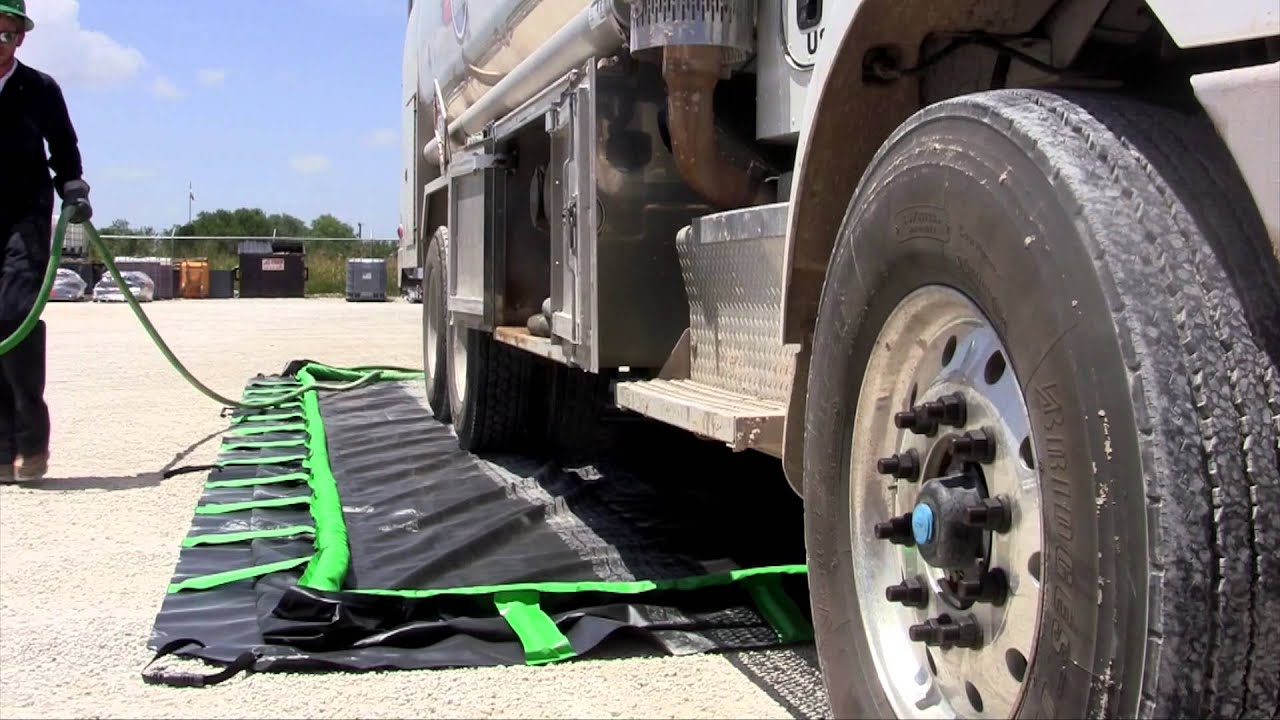 Ultra Containment Berm Rapid Rise - YouTube