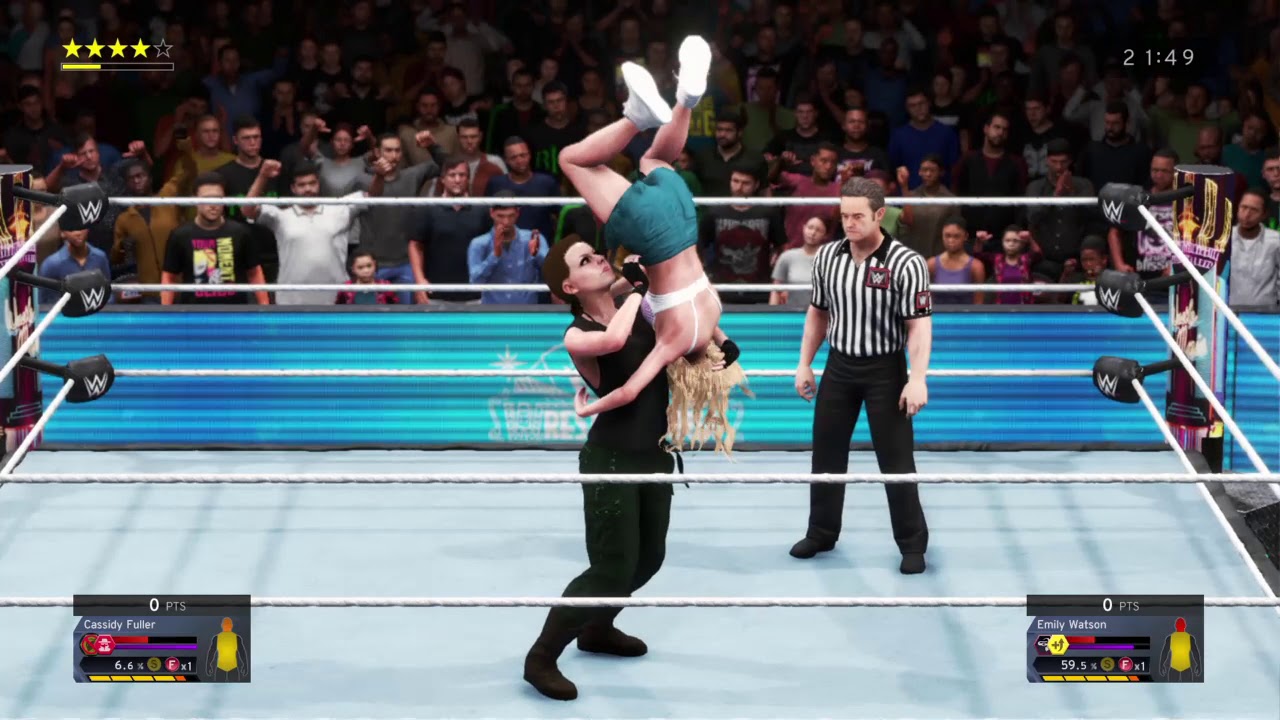 WWE 2K20 Gameplay - Cassidy Fuller vs. Emily Watson - NXT Women's ...