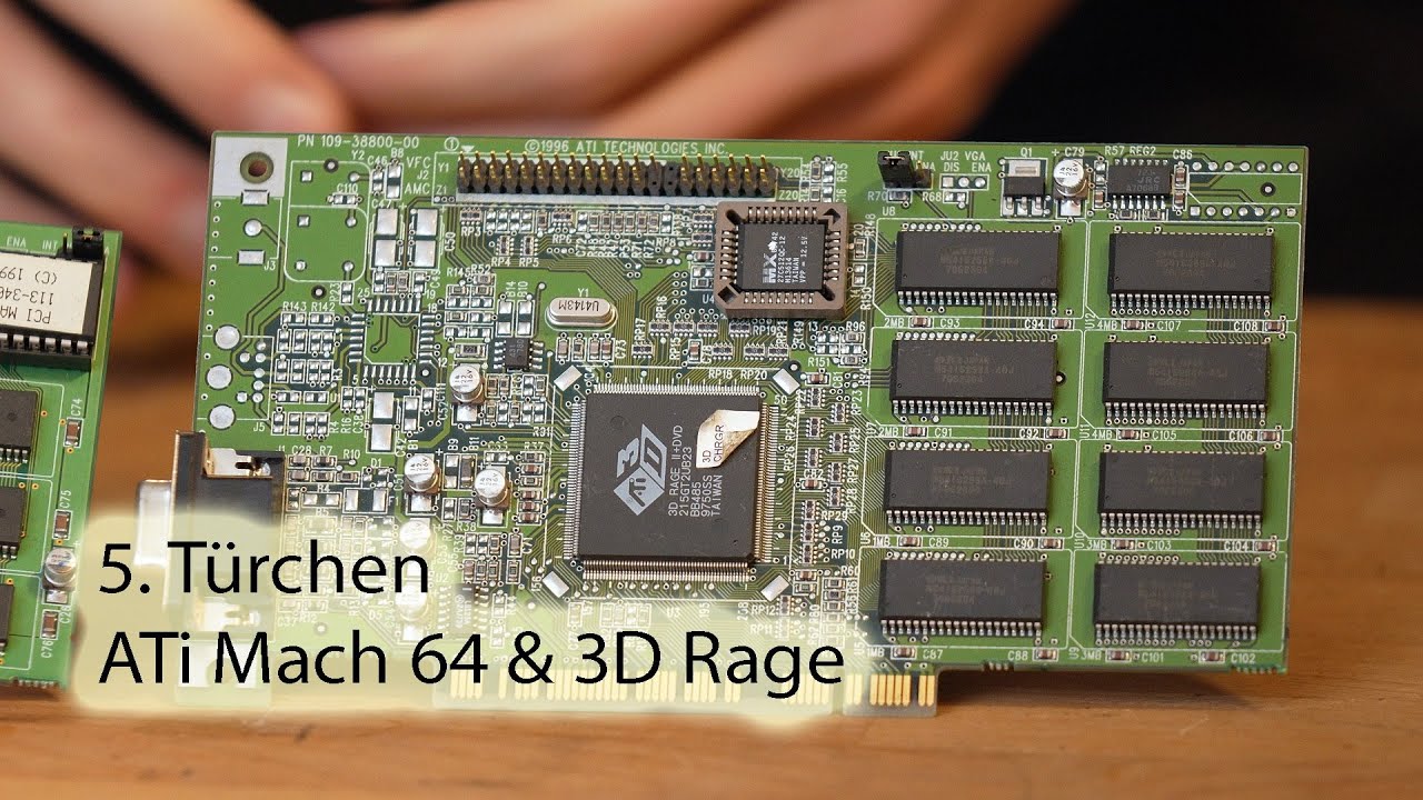 5. Türchen - Ati Mach 64 und 3D Rage - YouTube