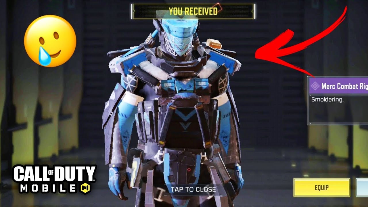 *NEW* Merc Combat Rig - Blue Steel | Call Of Duty Mobile Season 04 ...