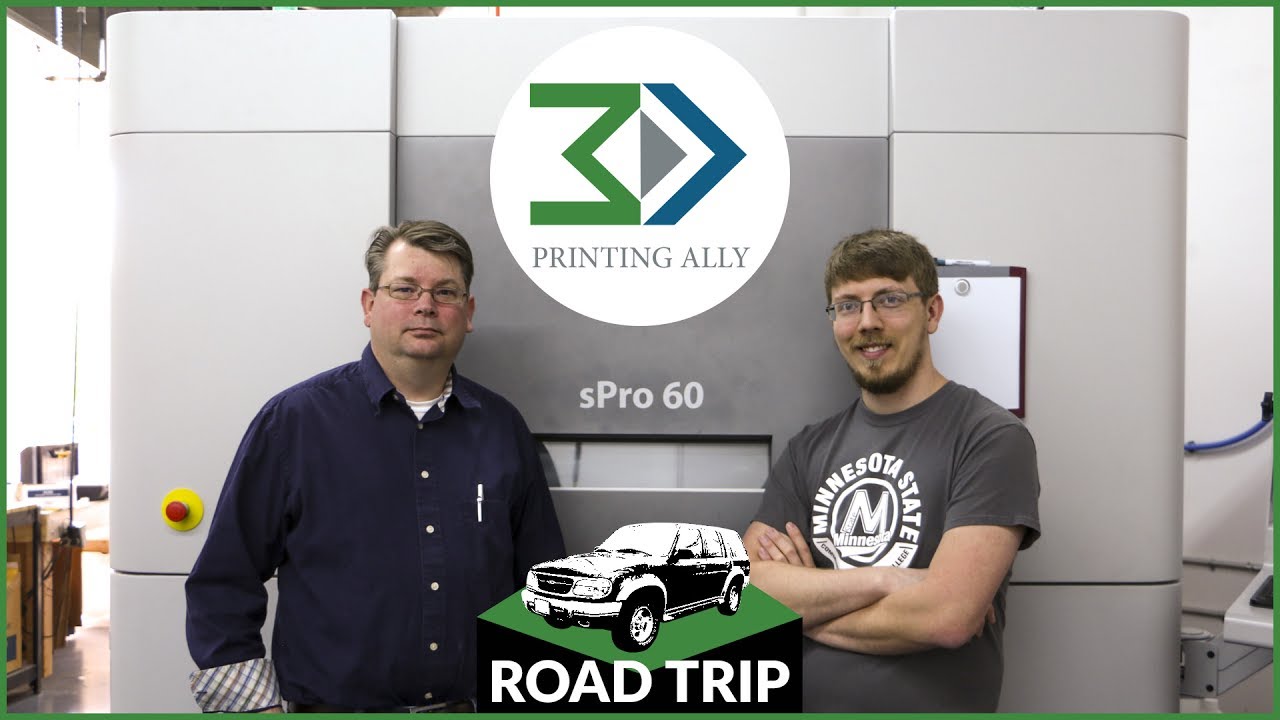 Huge SLS Printer - 3D Printing Ally | F3DP Road Trip - YouTube