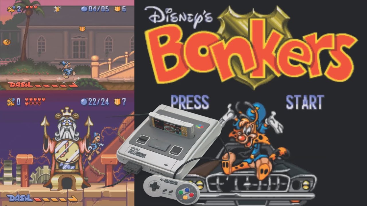 Disney's Bonkers SNES - C&M Playthrough - YouTube