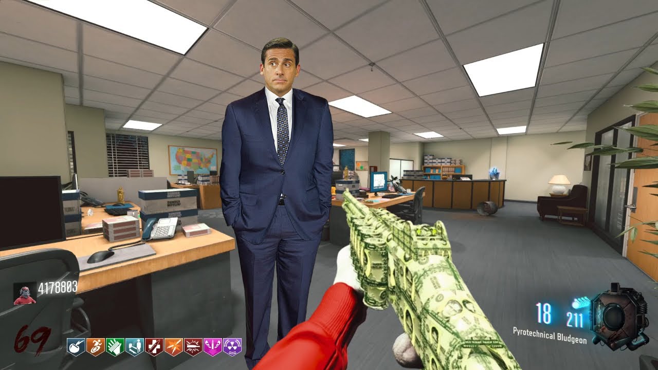 "THE OFFICE" in Call of Duty Zombies - Dunder Mifflin - YouTube