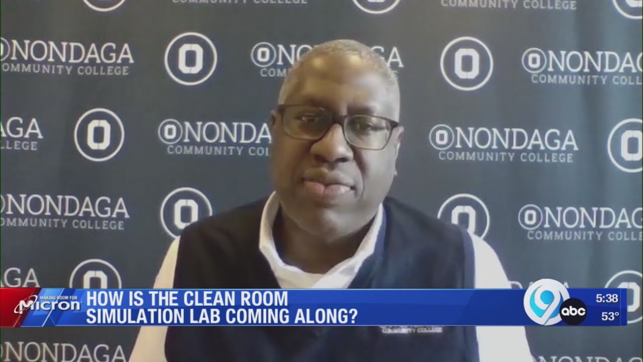 OCC x Micron: How is the clean room simulation lab coming along? - YouTube