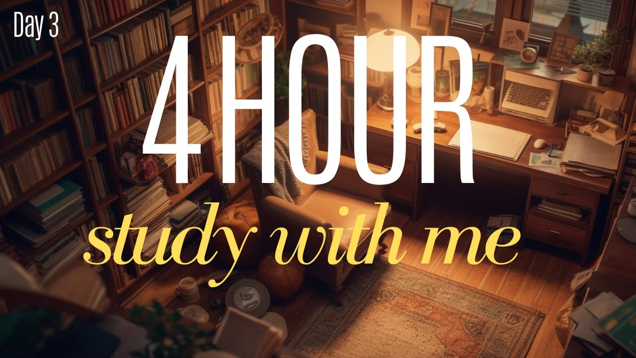 Live | Late-Night Study | 4-Hour Deep Focus | Day 3 - YouTube