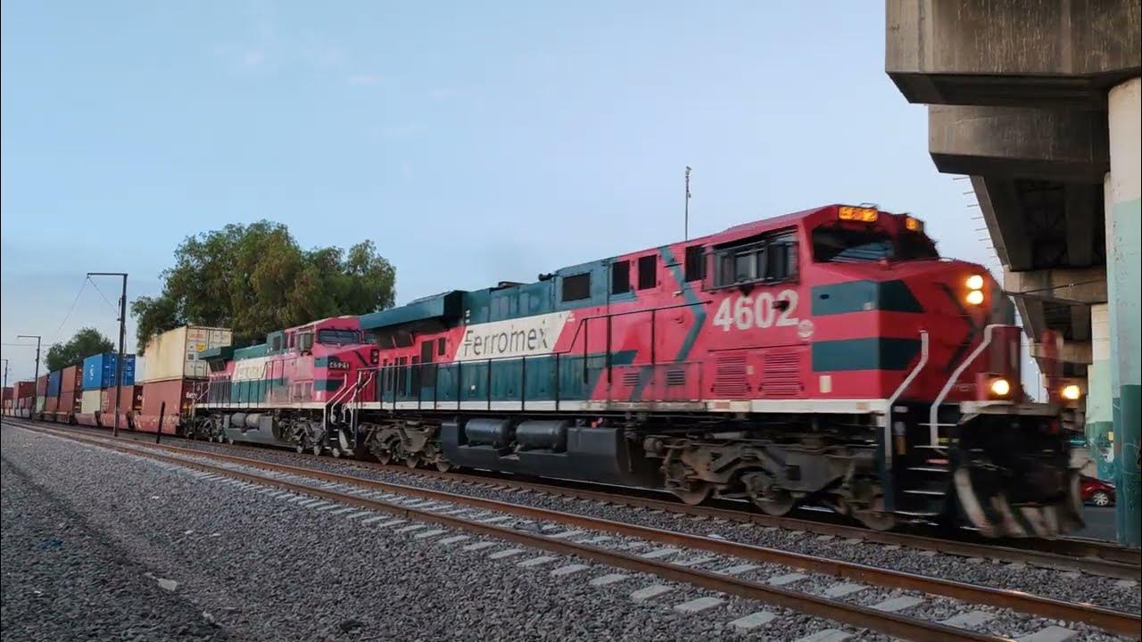 FXE#4602 Intermodal Manzanillo - México - YouTube