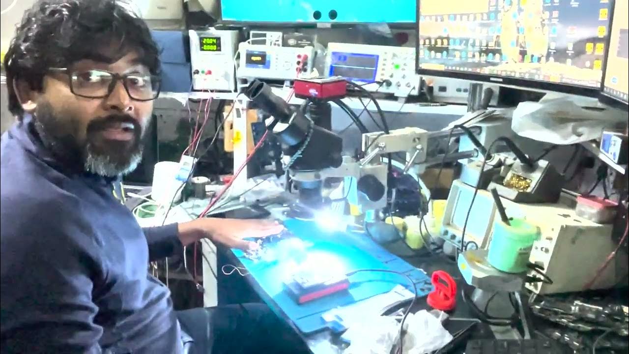 #Laptop #Controller IO chip #Programming with #SVOD 4 #Programmer.# ...