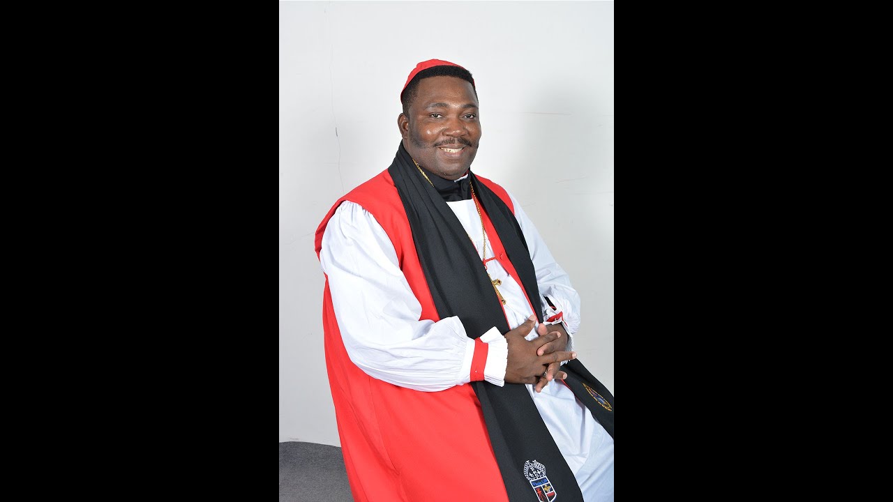 Bishop Dr Hyppolite TOHO : Action de grâce - YouTube