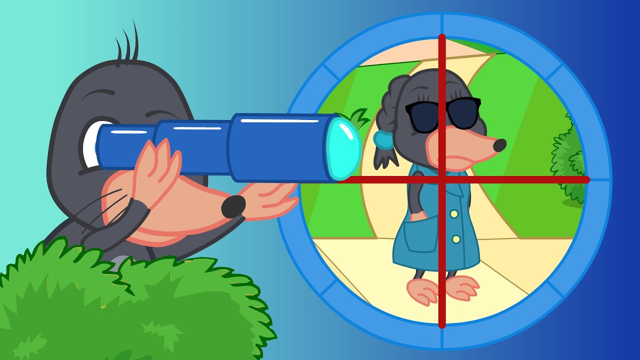 Benny Mole and Friends - I'm following the agent Cartoon for Kids - YouTube