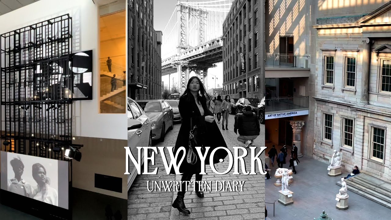 Vlog 뉴욕 여행 브이로그 브루클린 Moma 메트로폴리탄 미술관 타임스퀘어 첼시마켓🦞 휘트니 미술관 윌리엄스버그 록펠러센터 트리 뮤지컬 시카고 Youtube