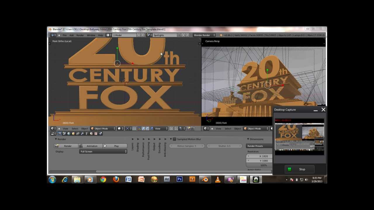 TUTORIAL: 20th Century Fox Intro HD - YouTube