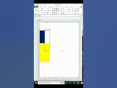 How to change color backgraound in MS excel - YouTube
