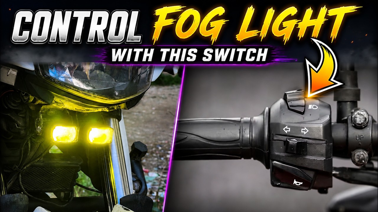Fog Light Wiring, Relay, Fuse Installation Guide for Motorcycle ...