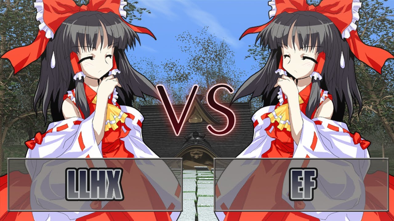 Hisoutensoku: LLHX (Reimu) vs EF (Reimu) FT2 | High Level Gameplay ...