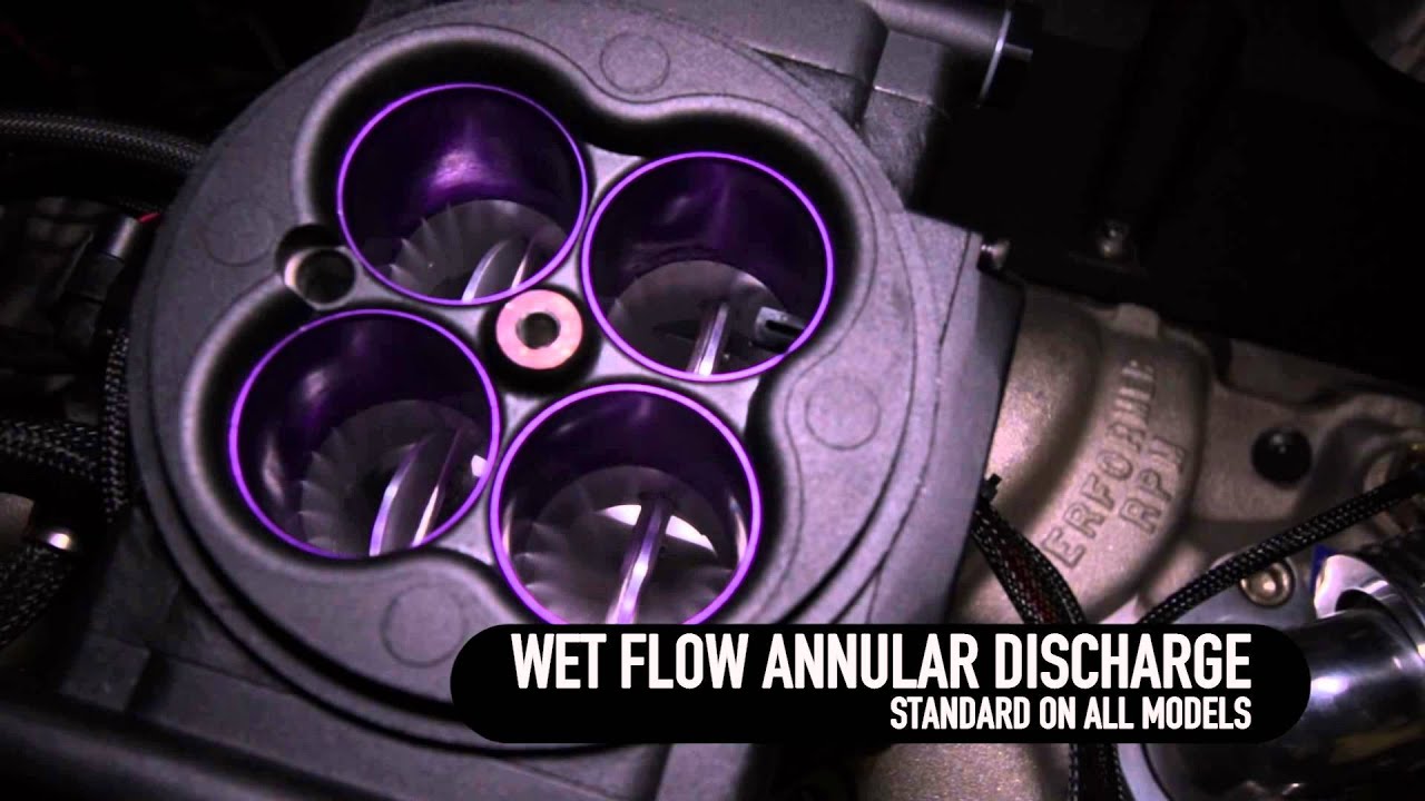 FiTech Wet Flow Annular Discharge - YouTube