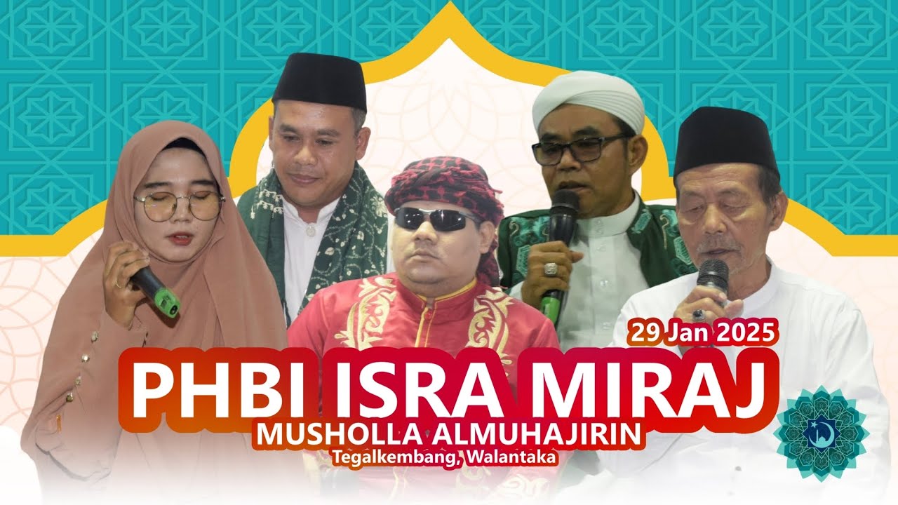 Acara PHBI Isra Miraj di Tegalkembang (FULL VERSION) - YouTube