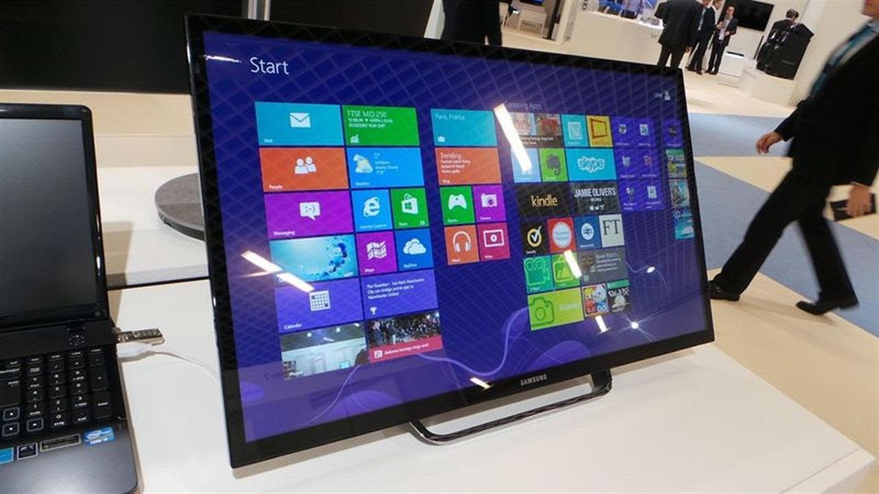 Samsung Series 7 Touch Monitor - Demo - YouTube