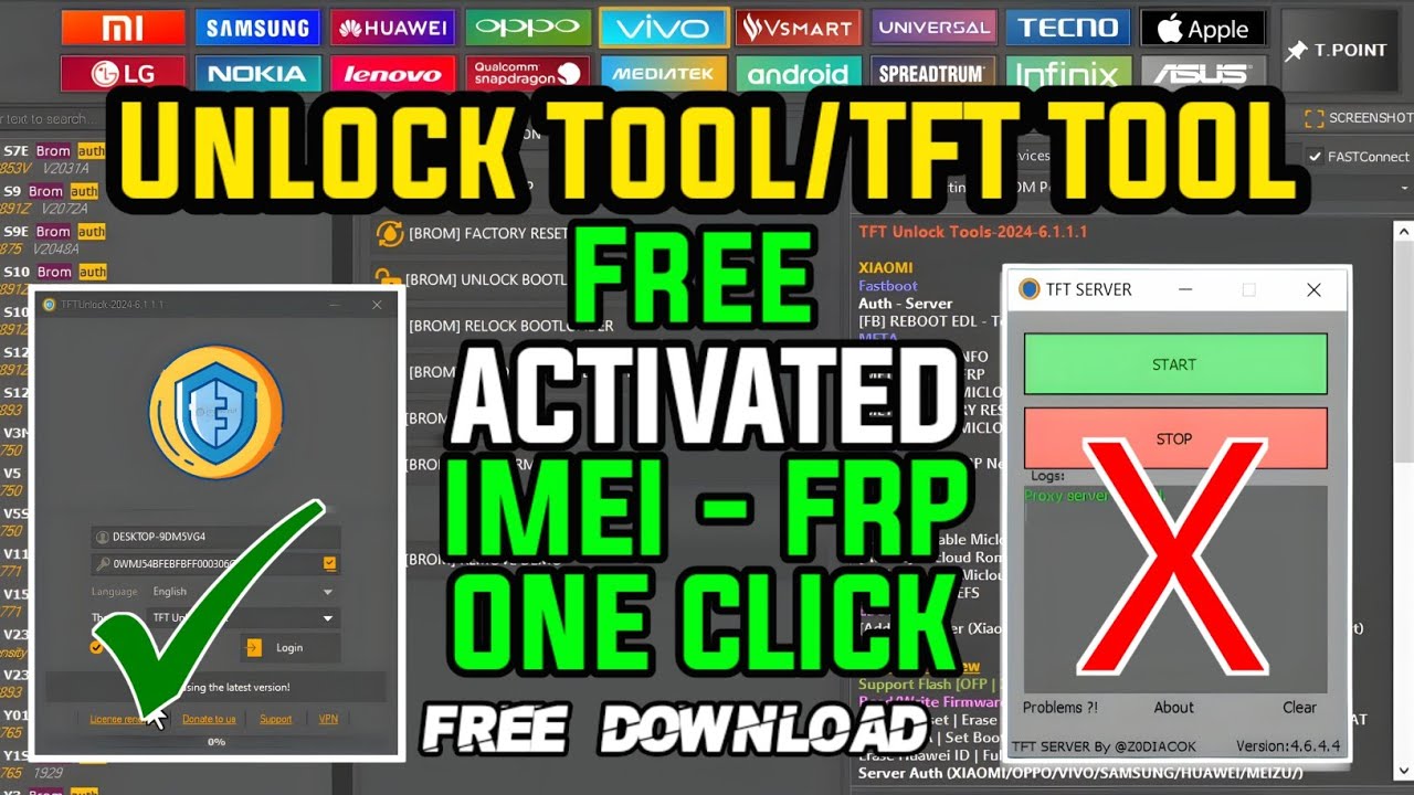 TFT Unlock Tool 6.1.1.1 2024 | Free unlock Tool Full Installation Guide And Working TFT UNLOCK ...