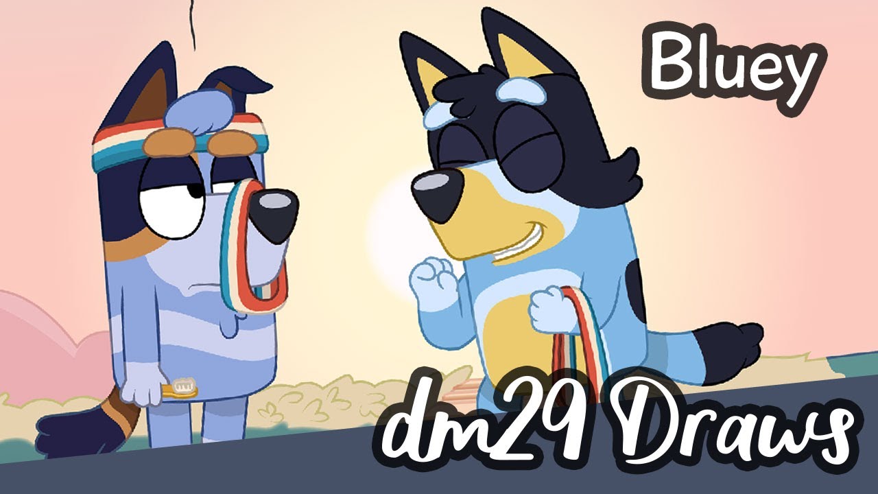 "OOS!" (dm29Draws Bluey) - YouTube