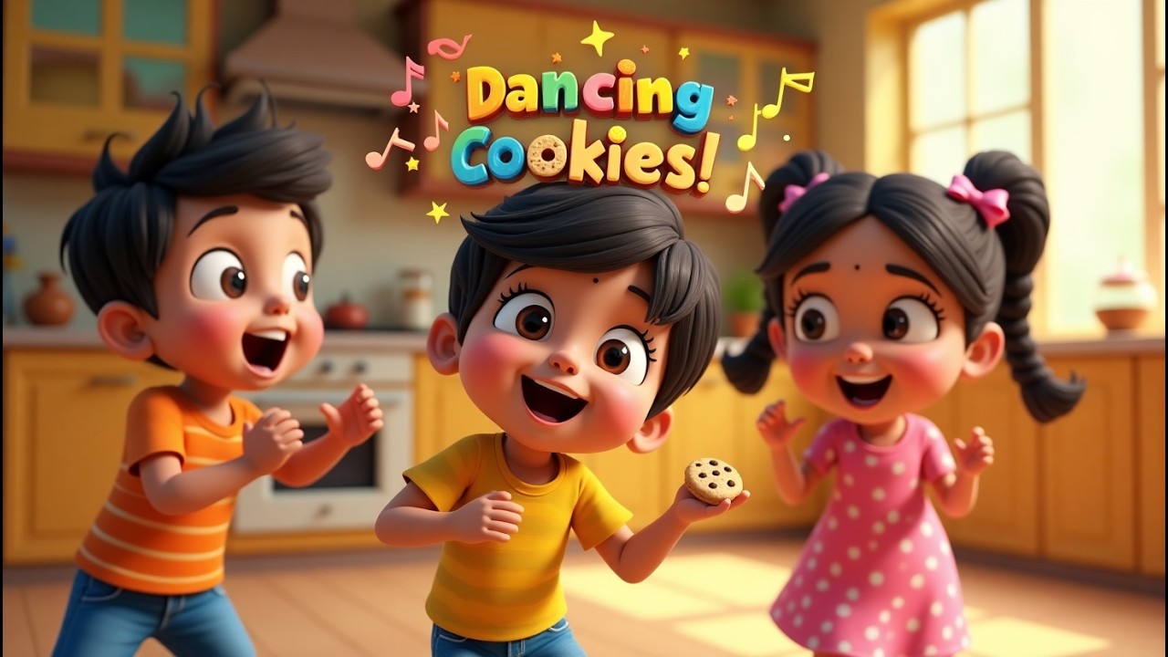 Kids Dance Song | Fun Cookie Party Song for Toddlers | Sing, Clap ...