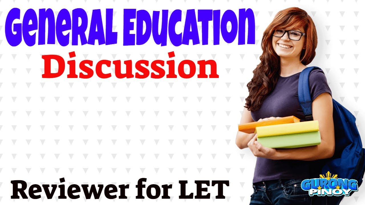 GenEd Discussion Reviewer for LET (Dec 5) - YouTube