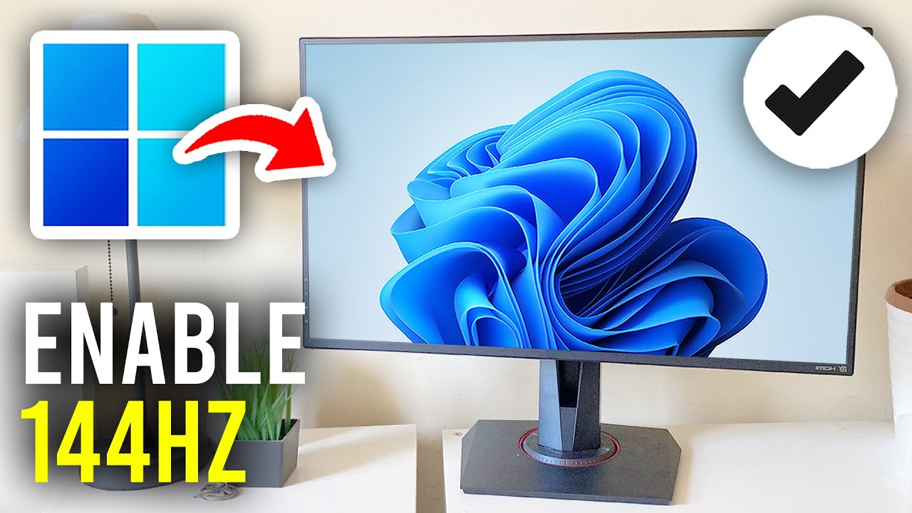How To Enable 144Hz On Monitor - Full Guide - YouTube