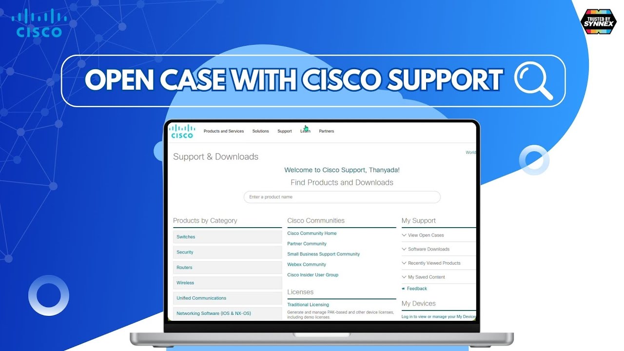 Cisco Support Case เปิดยังไง? มาดูกัน! - YouTube