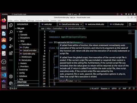 Laravel 10 : V17 Créer une vue - YouTube