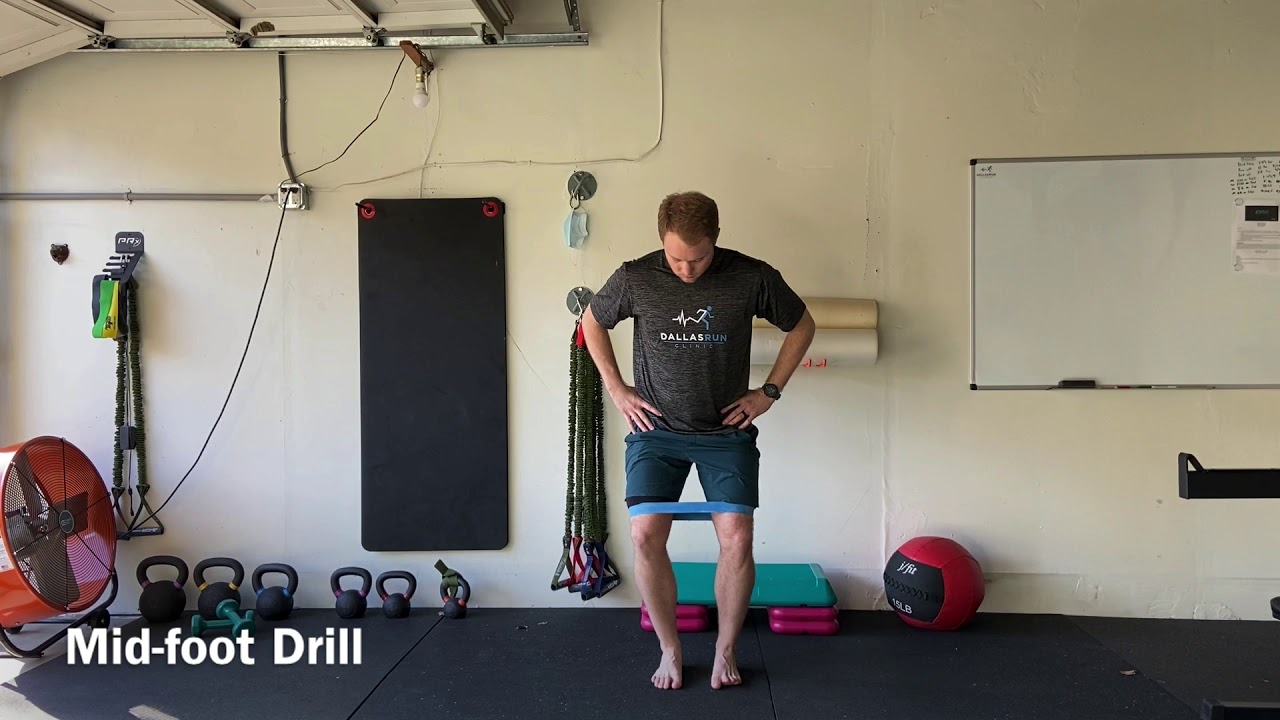 Standing Midfoot Drill - YouTube