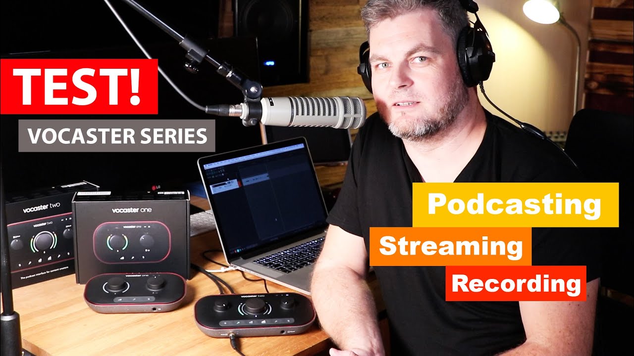 Vocaster One & Vocaster Two od Focusrite! [TEST/REVIEW] - YouTube