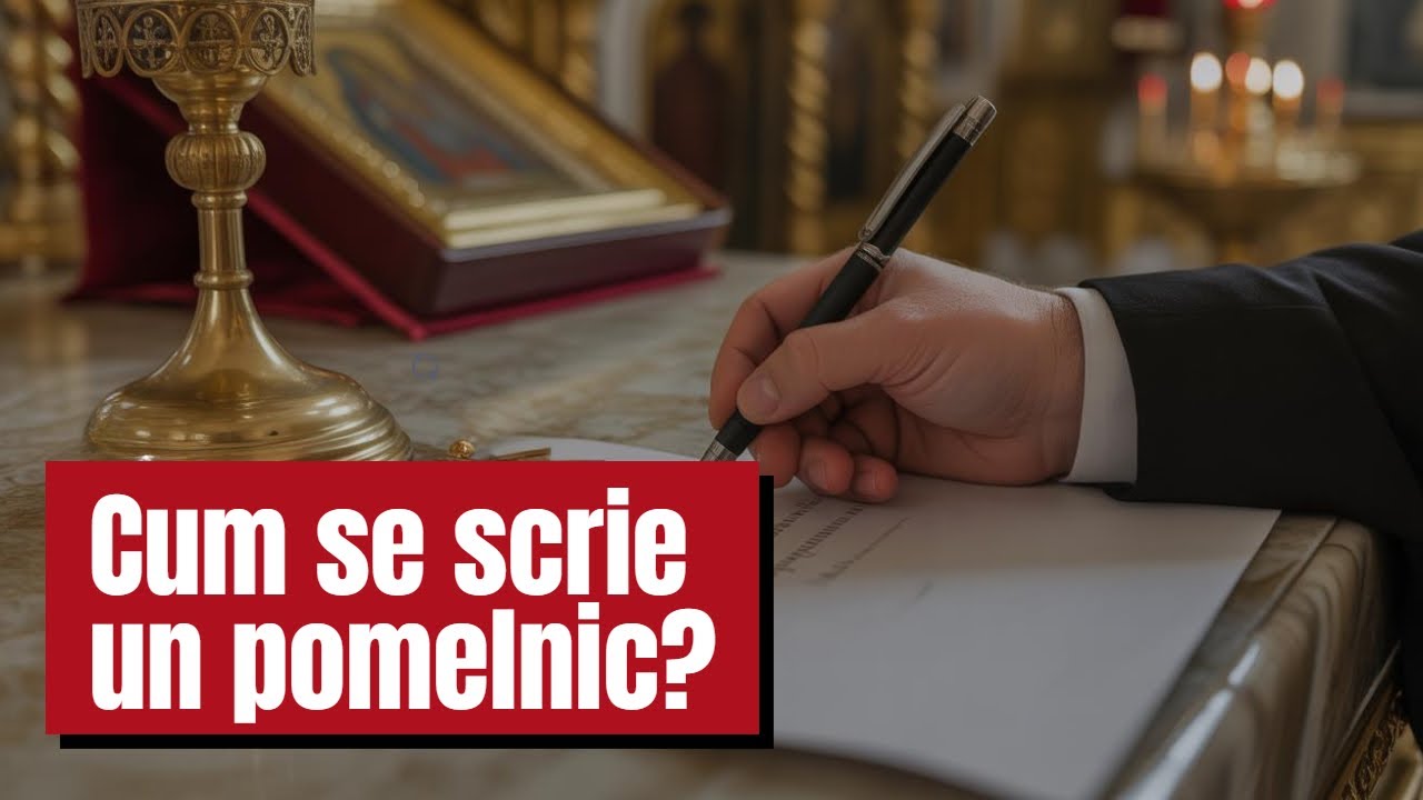 Cum se scrie un pomelnic? Află secretul prescurtărilor folosite! - YouTube