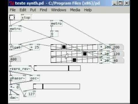 Puredata Patch (Coco Bass) - YouTube