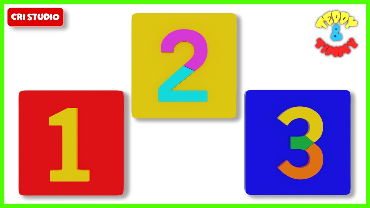 123 Numbers | Number Song | Number Names | 1 To 10 | Counting for Kids ...