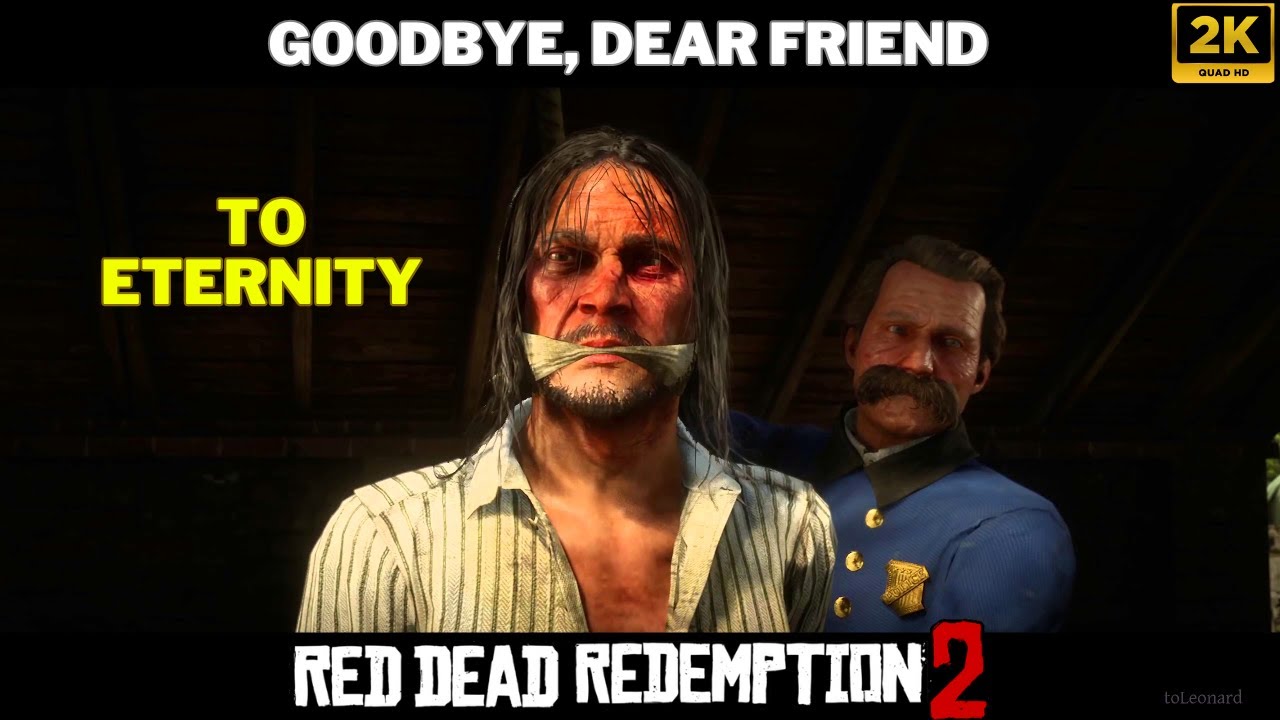 Red Dead Redemption 2 - Goodbye, Dear Friend - No Commentary - YouTube