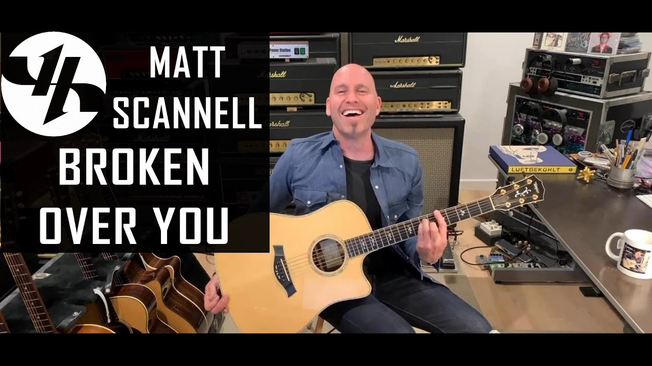 "Broken Over You" Matt Scannell Vertical Horizon Live Acoustic 2/18/21 ...