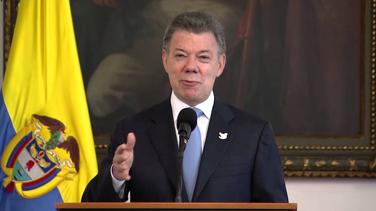 Palabras Presidente Evento 100 Colombianos - YouTube