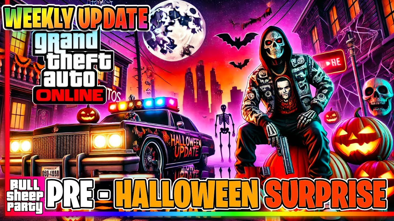 HALLOWEEN IS COMING in GTA Online - Discounts, Bonuses, Free Cars, Rewards + GTA 5 Update - YouTube