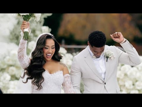 Rissa and Quan Tie the Knot in a Stunning Floral Wedding 💍 ...