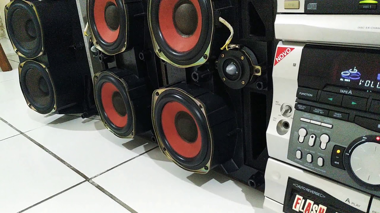 Sony grx9000 + rg90 ligado como sub ativo!! - YouTube