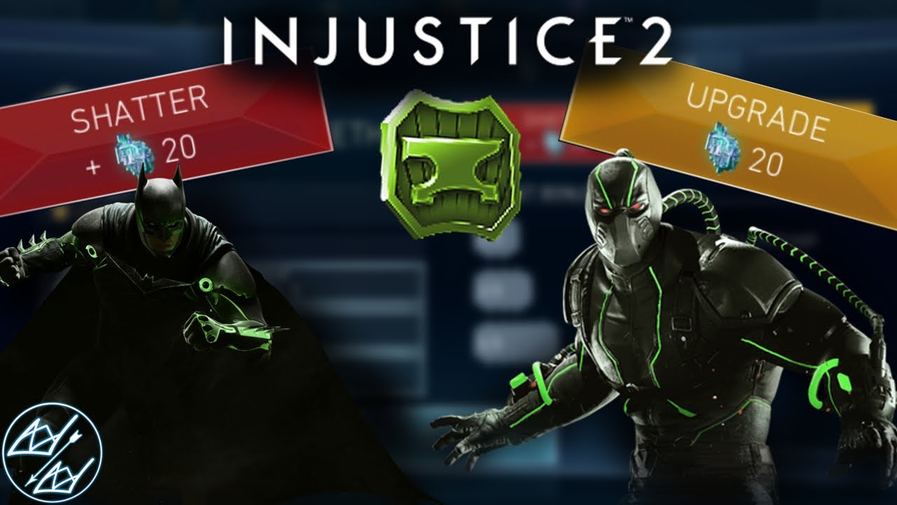 INJUSTICE 2: HOW TO UPGRADE GEAR || INJUSTICE 2 - YouTube