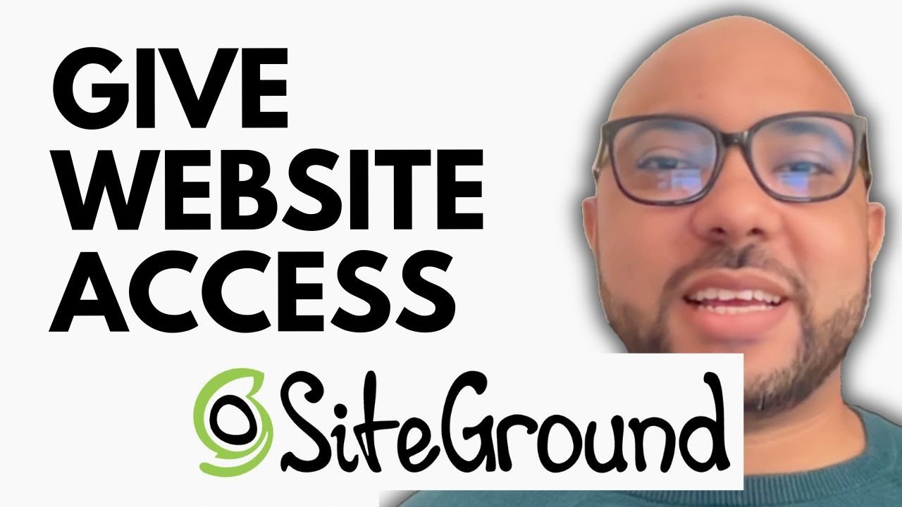 How to Give Website Access to a Collaborator or Client in SiteGround ...